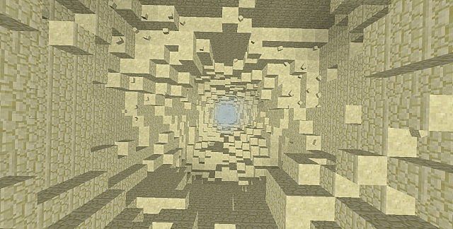 THE MINER 1000 - Mine through 87-92 layers with no Pickaxe!!! {Boredom Busters} Minecraft Map