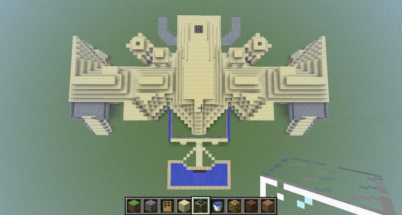 Modern Sandstone Mansion (MSM) Minecraft Map