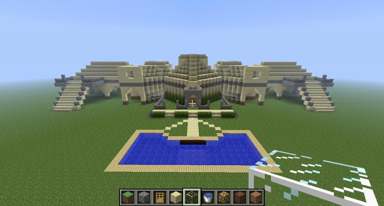 Modern Sandstone Mansion (MSM) Minecraft Map