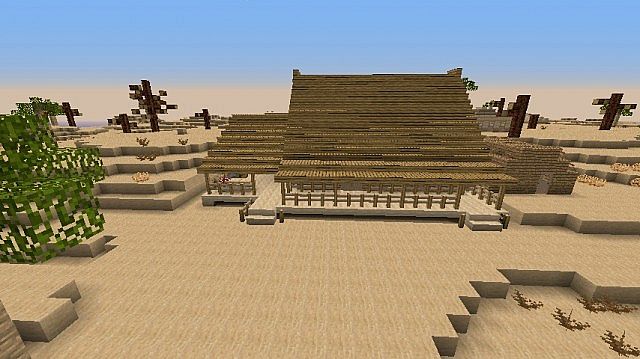 Sand World Minecraft Map