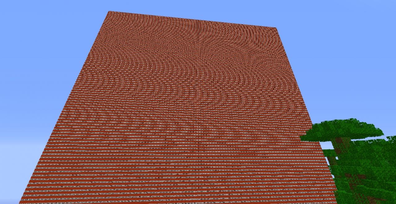 TNT Apocalypse 100x100x100 block of TNT Minecraft Map