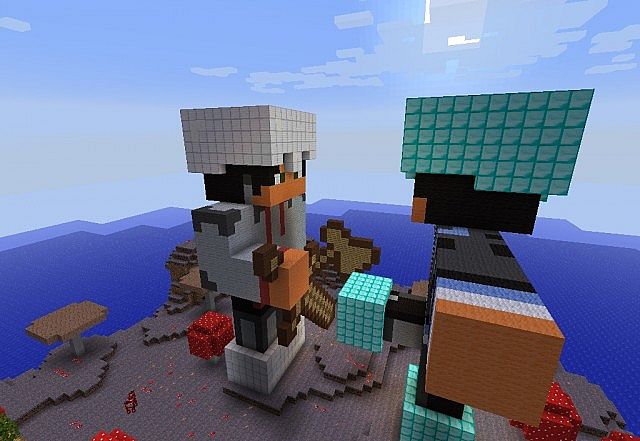 Minecarft Posągi (Statues) Minecraft Map