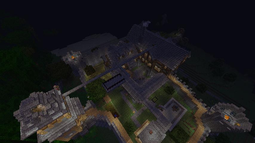 Castle Defense zombies Minecraft Map