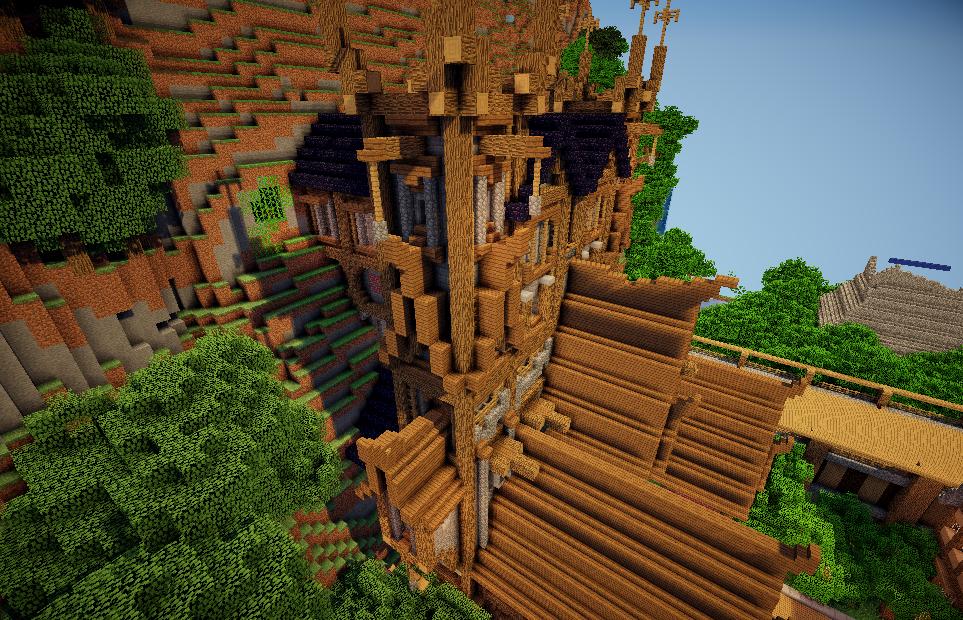 Insomnia Spawn Town Hall Minecraft Map