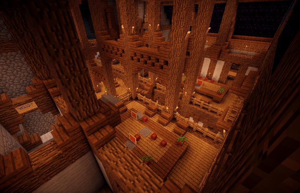 Insomnia Spawn Town Hall Minecraft Map