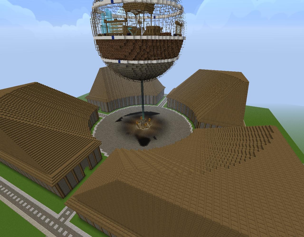 Bubble Spawn. Minecraft Map