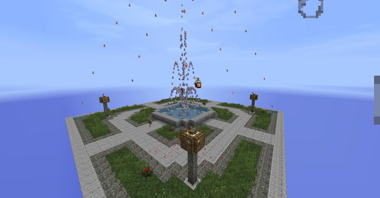 Cool Potion Fountain! Minecraft Map