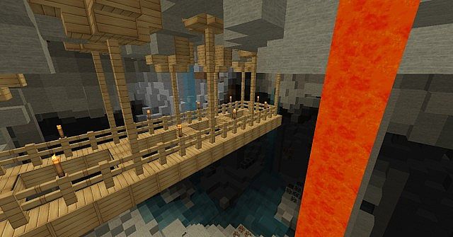 Cave Depth Minecraft Map