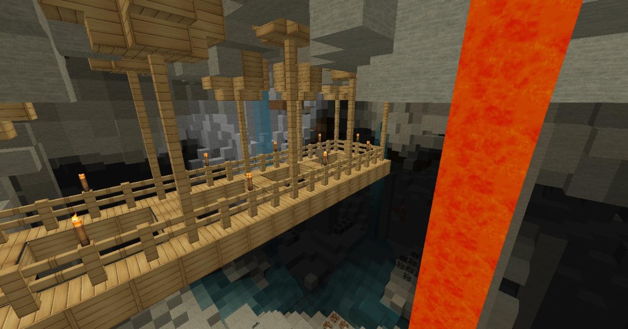 Cave Depth Minecraft Map