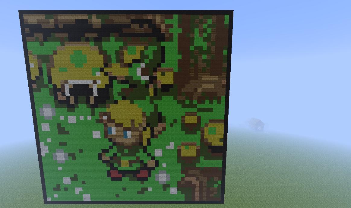 Legend of Zelda - Link Minish Cap Minecraft Map