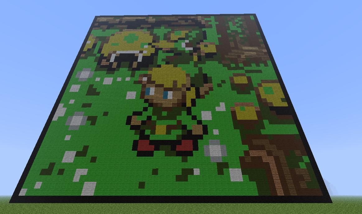 Legend of Zelda - Link Minish Cap Minecraft Map