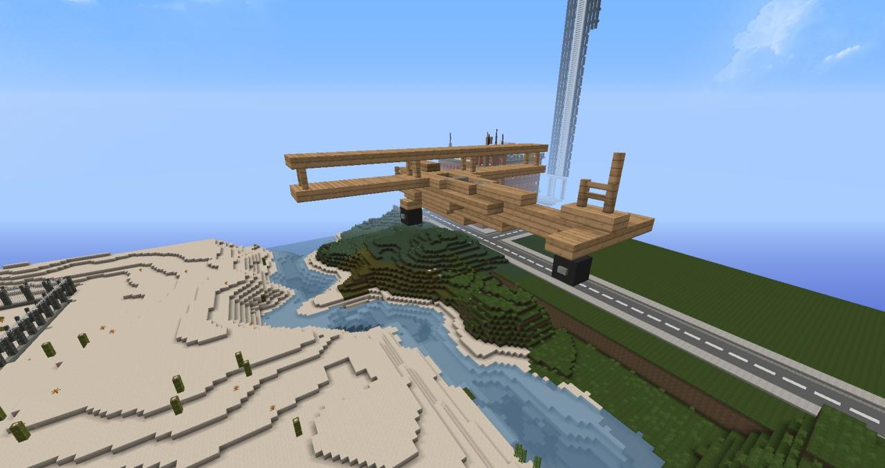 Airplane Minecraft Map