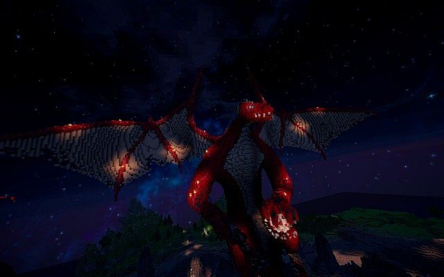 [Cinematic Dragon of Impyerno Minecraft Map
