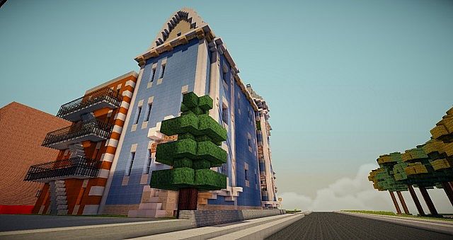 Brooklyn Brownstone Ft. JassyMC [WoK] Minecraft Map