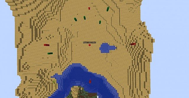 Mapa Red vs Blue Minecraft Map