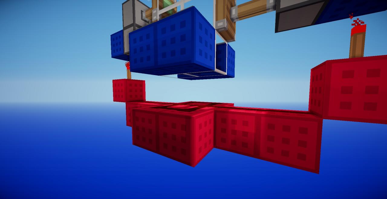 Compact 2x2 Piston Door Minecraft Map