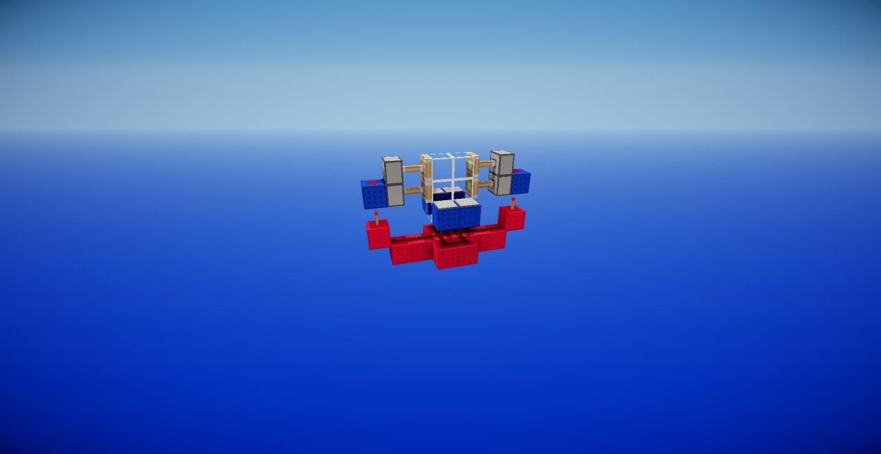 Compact 2x2 Piston Door Minecraft Map