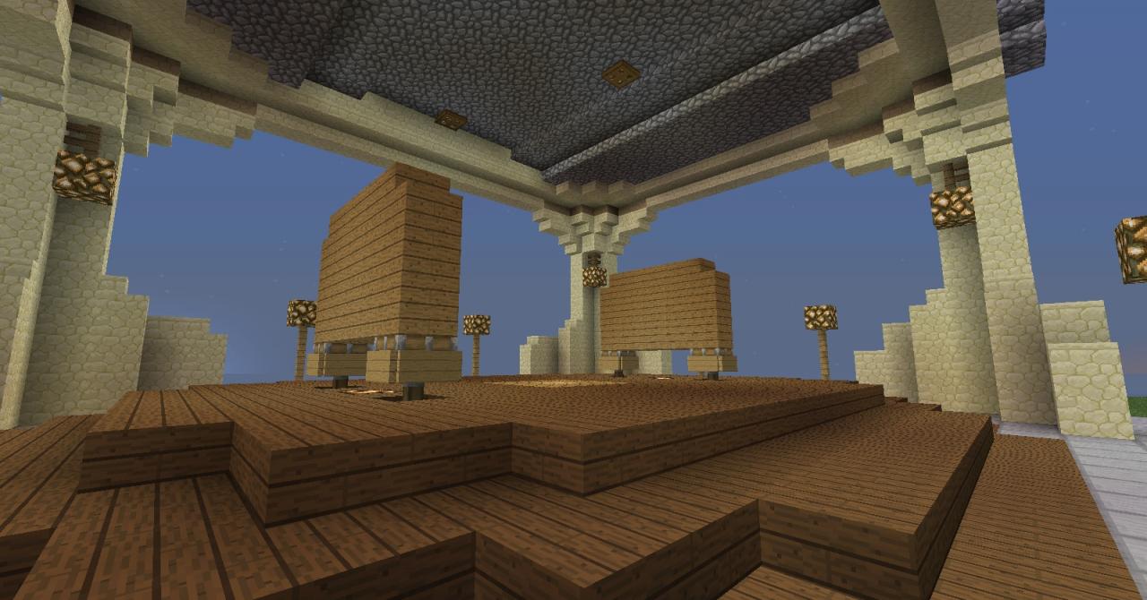 PMC Spawn - Sandstone Temple Minecraft Map