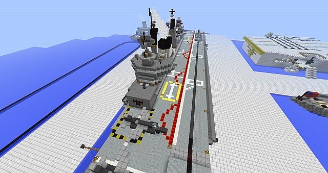 hms illustrious R-06 Minecraft Map