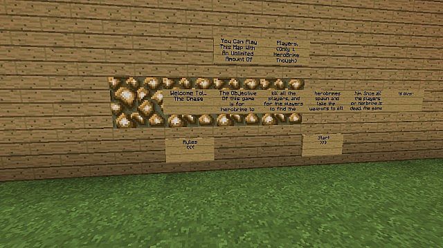 The Chase (Mini Game) Minecraft Map