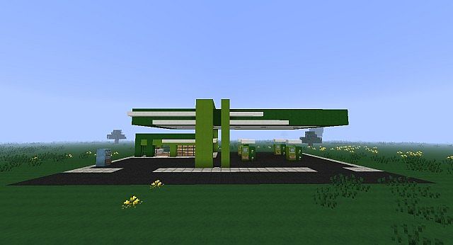 Gas Station Minecraft Map