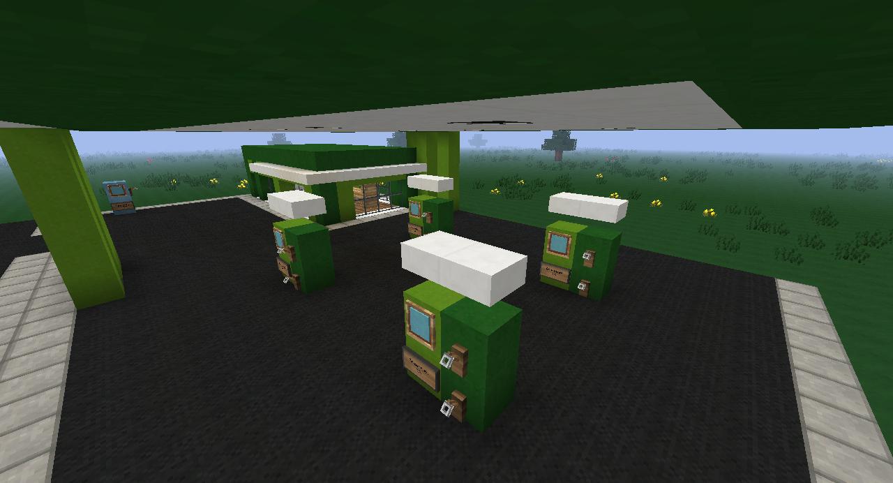Gas Station Minecraft Map