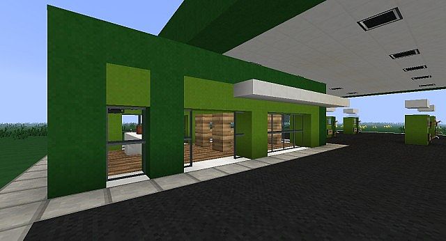 Gas Station Minecraft Map