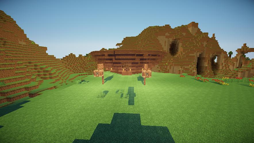 Spherical kind of Survival House Amazing world full of natural ...