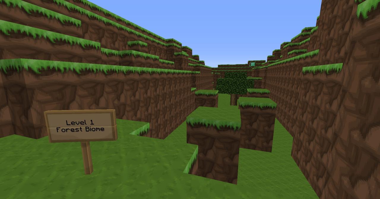 Biomic Parkour Minecraft Map