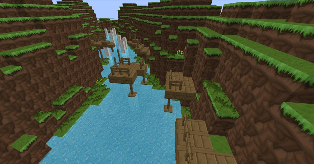Biomic Parkour Minecraft Map
