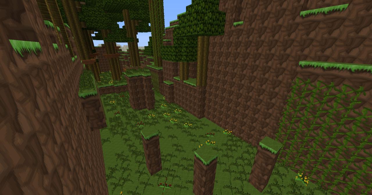 Biomic Parkour Minecraft Map