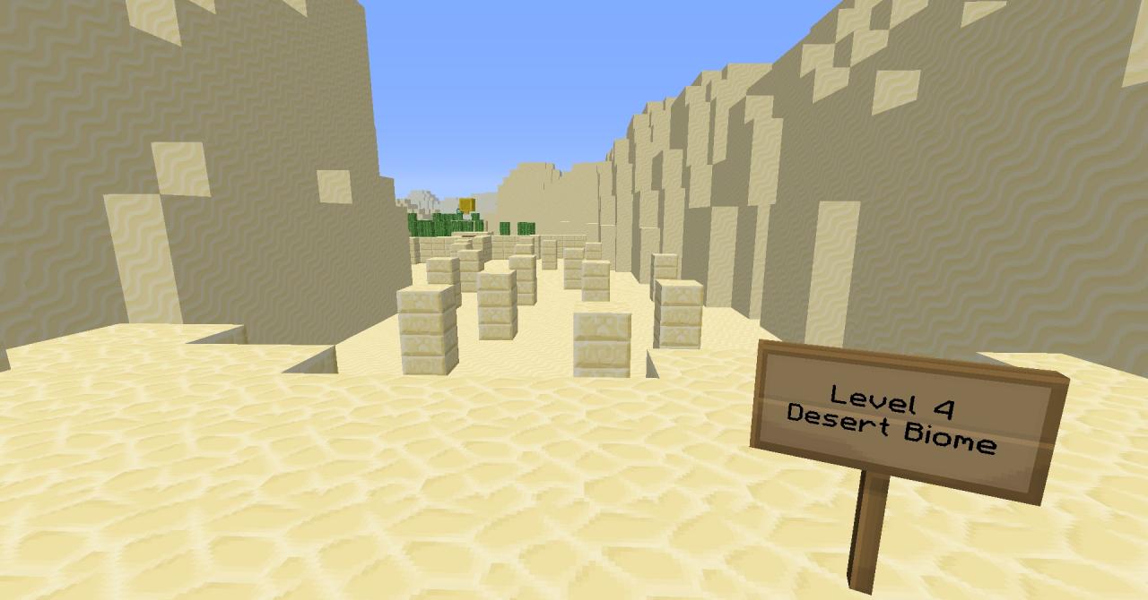 Biomic Parkour Minecraft Map