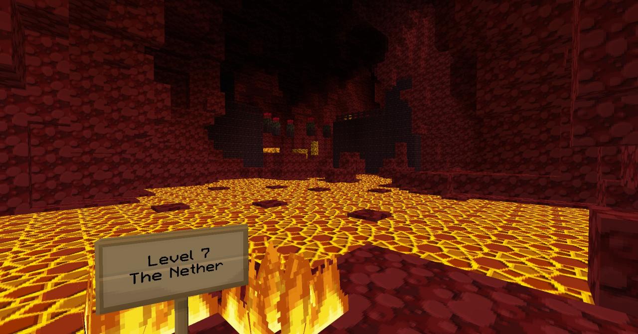 Biomic Parkour Minecraft Map