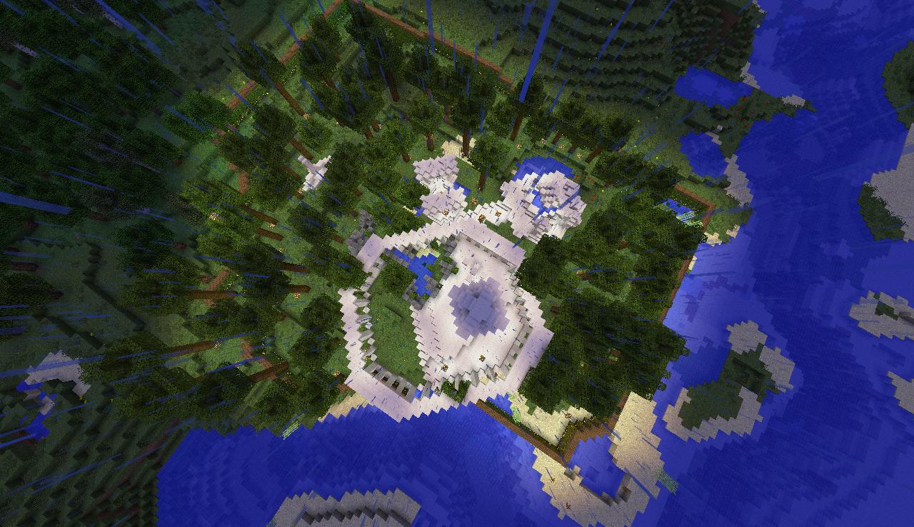 The Sanctuary, PMC Spawn Contest Minecraft Map