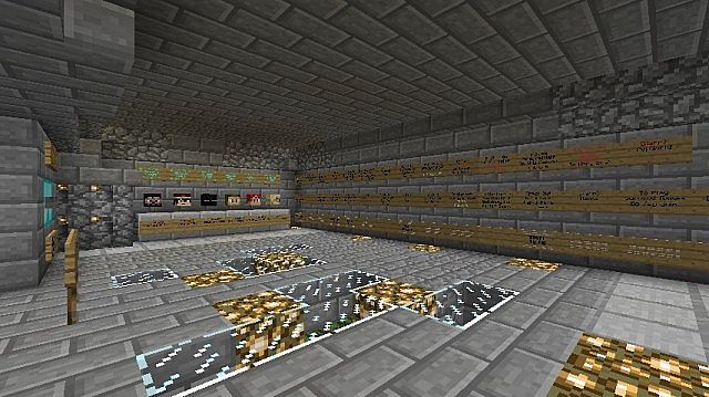 Server Spawn Map [SHOPS/WARPS/RANKS] Minecraft Map