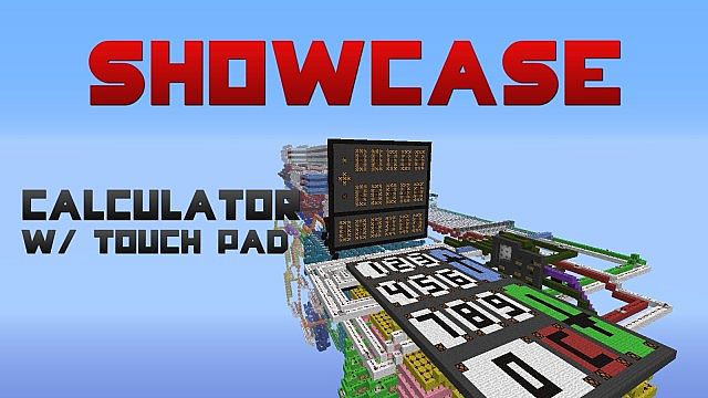 iCalc Touch (Calculator without necessary use of buttons) Minecraft Map