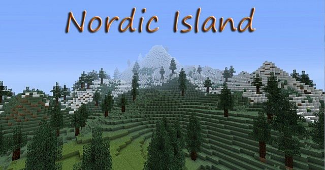 Minecraft Nordic Island Minecraft Map