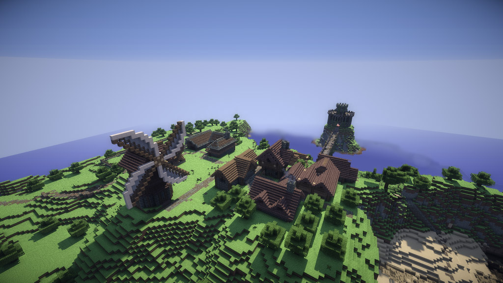 Legend of the Wibbler Minecraft Map