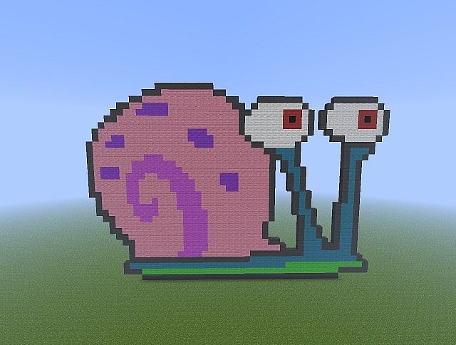 Pixel Art Minecraft Map