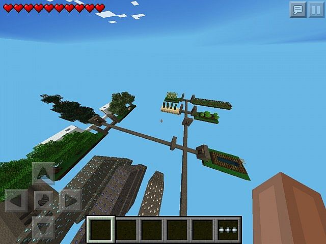 Floating Worlds (Survival) (Minecraft PE) Minecraft Map