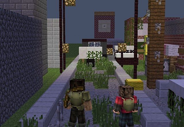 Last of Us recreation Minecraft Map