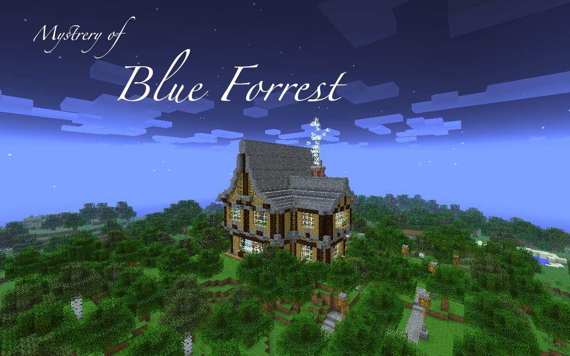 Mystery of Blue Forrest Minecraft Map