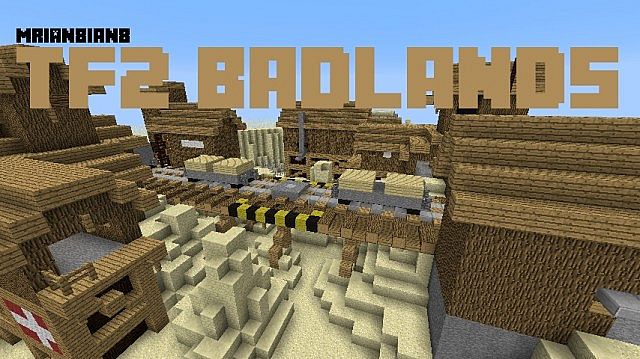 Team Fortress 2 Badlands (sandbox) map Minecraft Project
