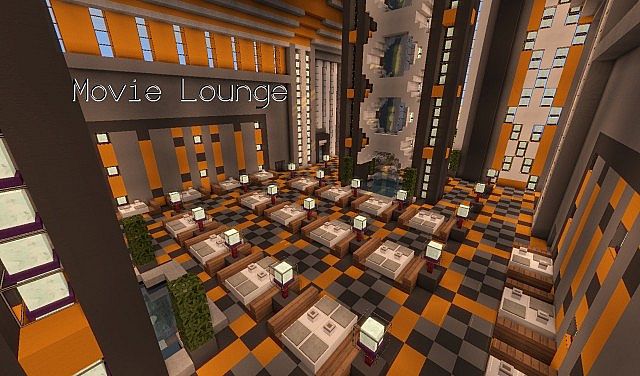Movie Lounge Minecraft Map
