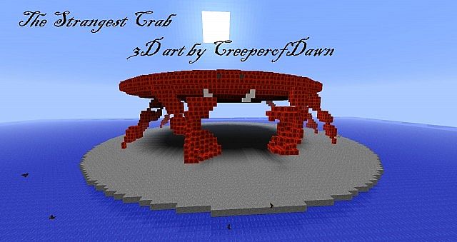 Strange Giant Crab Minecraft Map