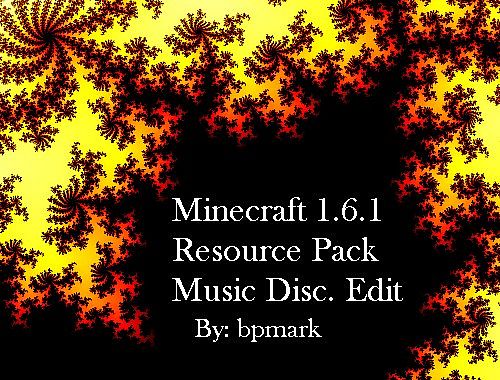 Minecraft 1.6.1 Music disc Change Minecraft Map