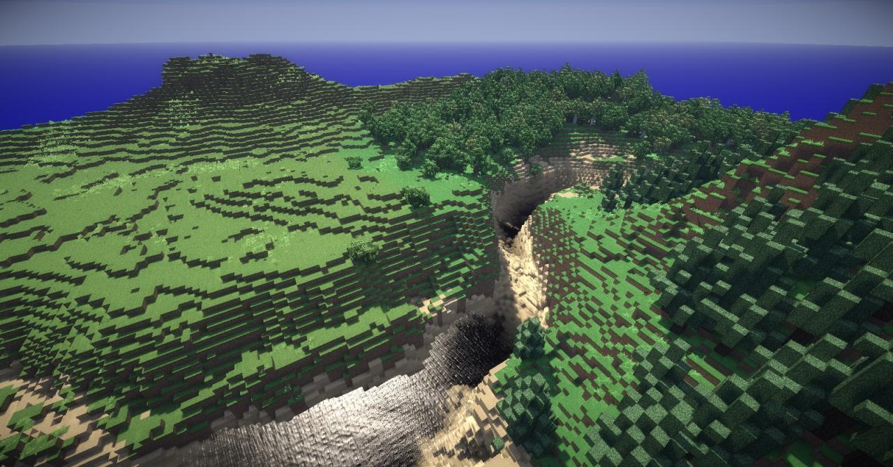 Sanctuary [CAVES] [ORES] [BIOMES] [MOUNTAINS] Minecraft Map