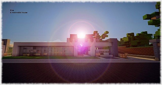 {Minimalist} Rize Minecraft Map