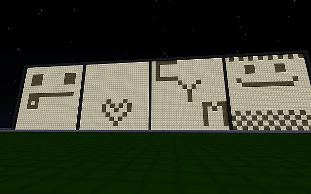 Fully Customisable Giant 'Pixel' TV Minecraft Map