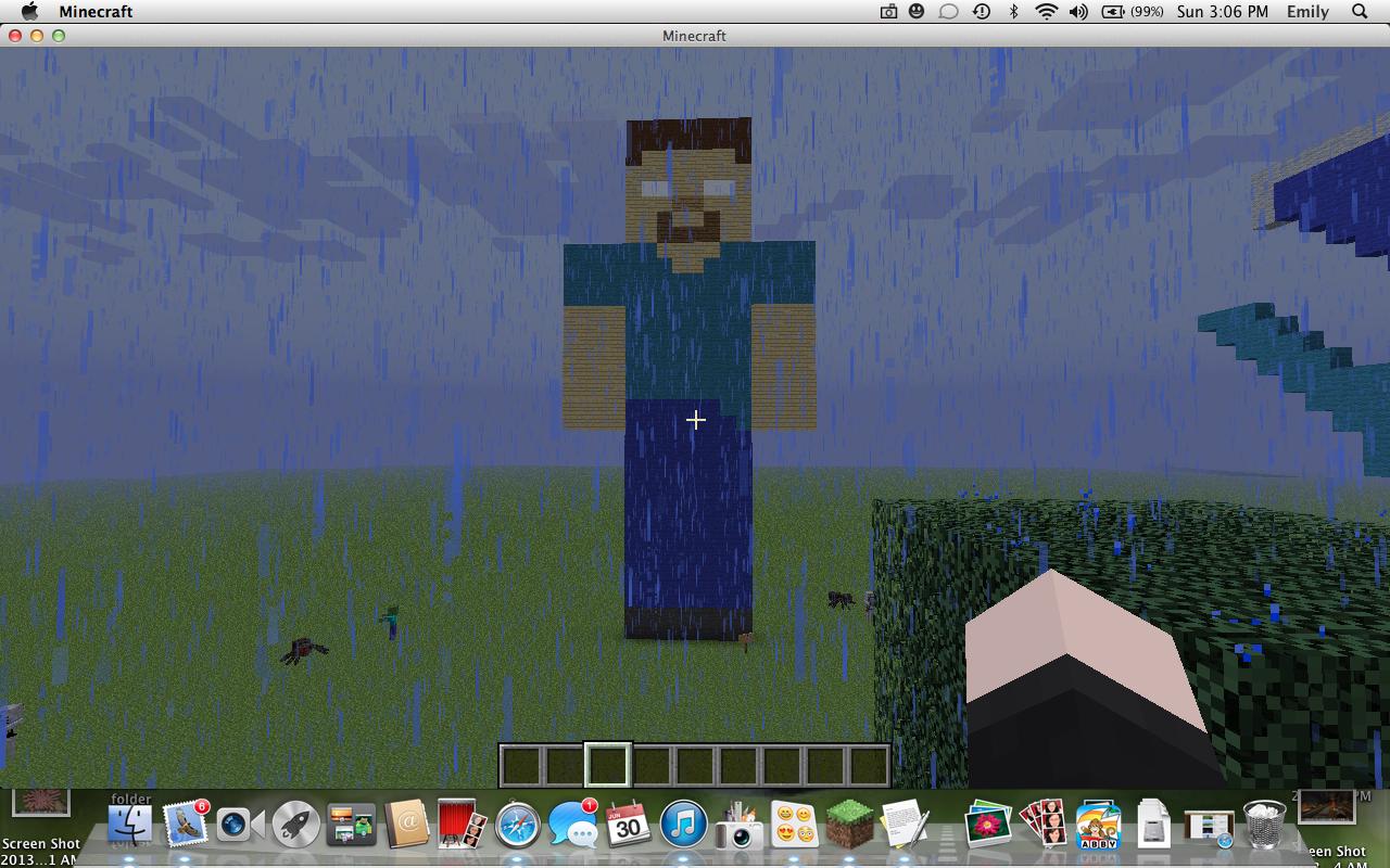 pixel art Minecraft Map